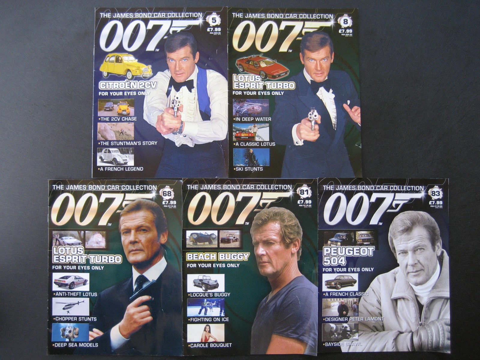 James Bond Collectibles: James Bond Car Collection: For Your Eyes Only