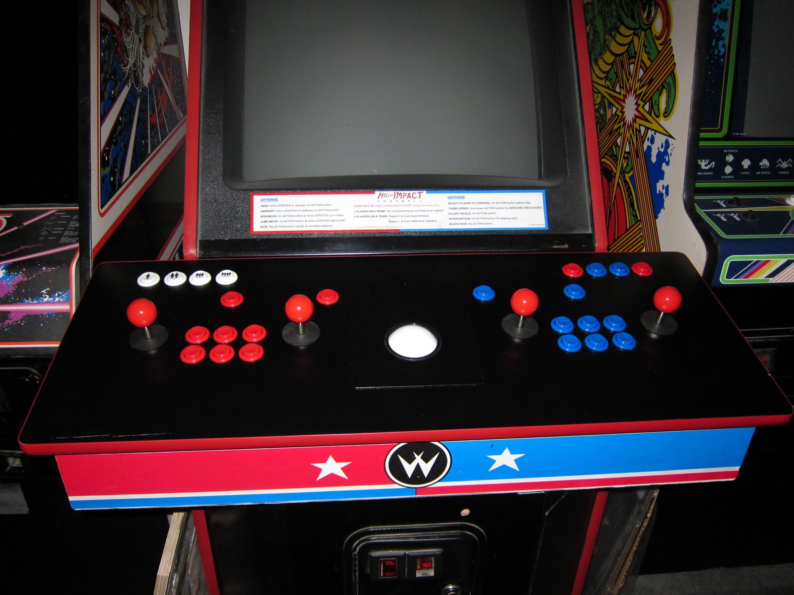 ArturosArcadeLab: MONSTER MAME Control Panel