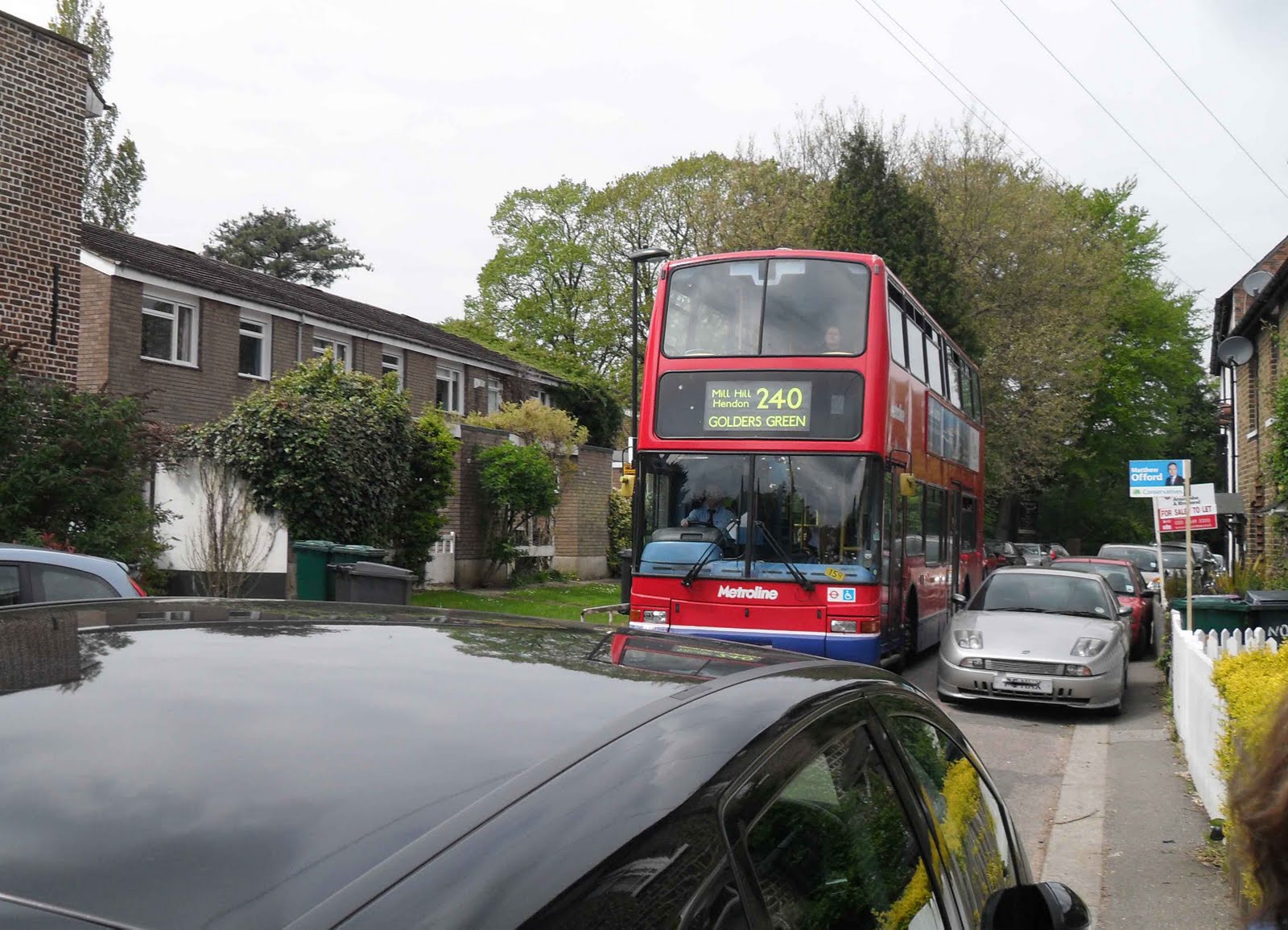 99% is ....... The Barnet Eye: Londons finest bus journey - Mill Hill East to Mill Hill Broadway ...