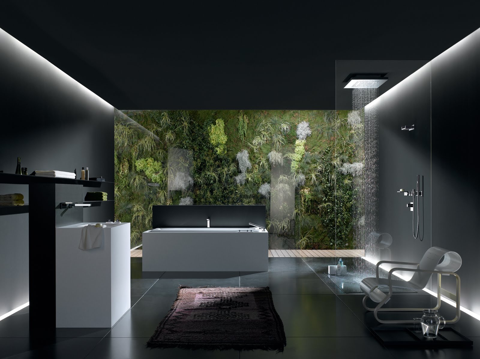 Konzept Interior-Design Lifestyle Private Spa: Räume- & Bad-Design