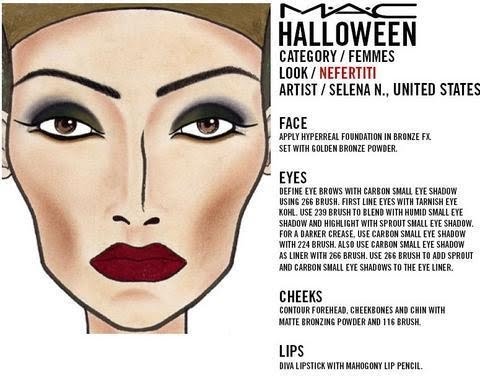 Make Up Bandit: MAC Halloween Face Charts: Part Three