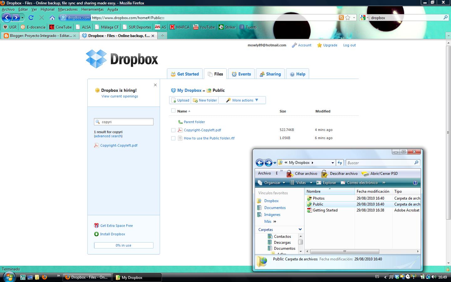 Proyecto Integrado: ¿Qué es Dropbox?