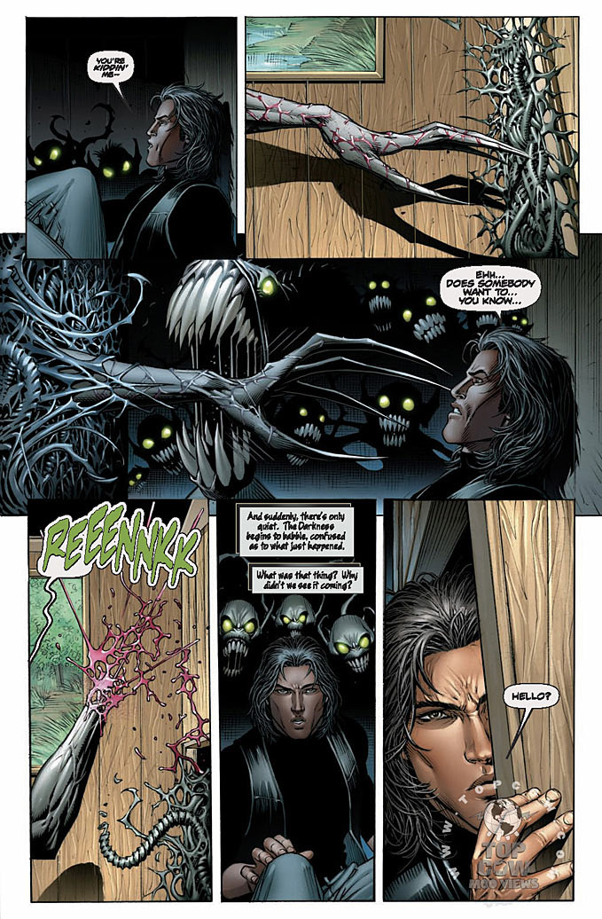 .: HQ Preview-"The Darkness/Pitt TPB"