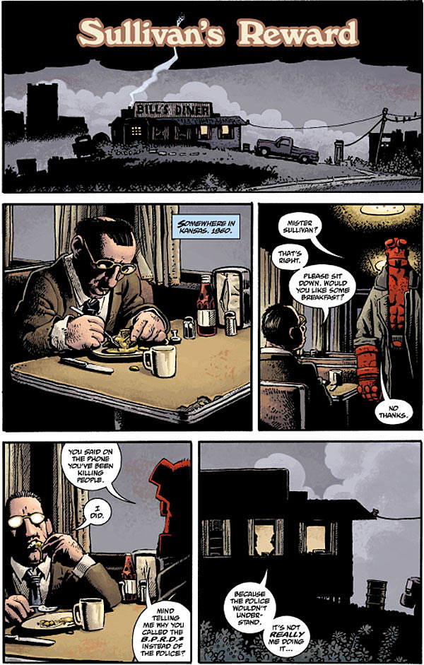 .: HQ Preview-"Hellboy: Double Feature of Evil #1"