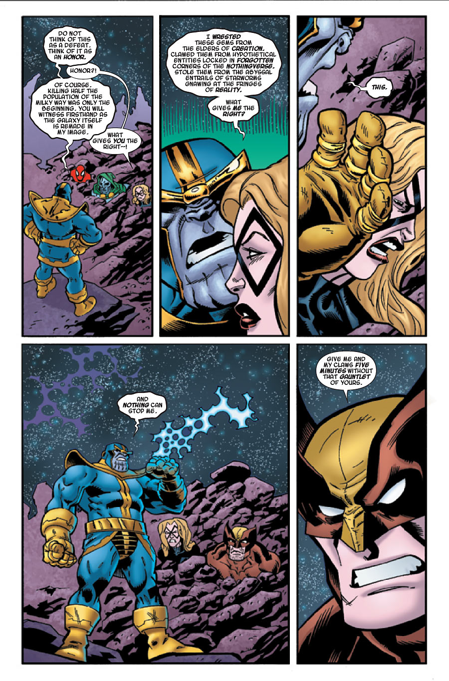 .: HQ Preview-"Avengers & The Infinity Gauntlet #4"