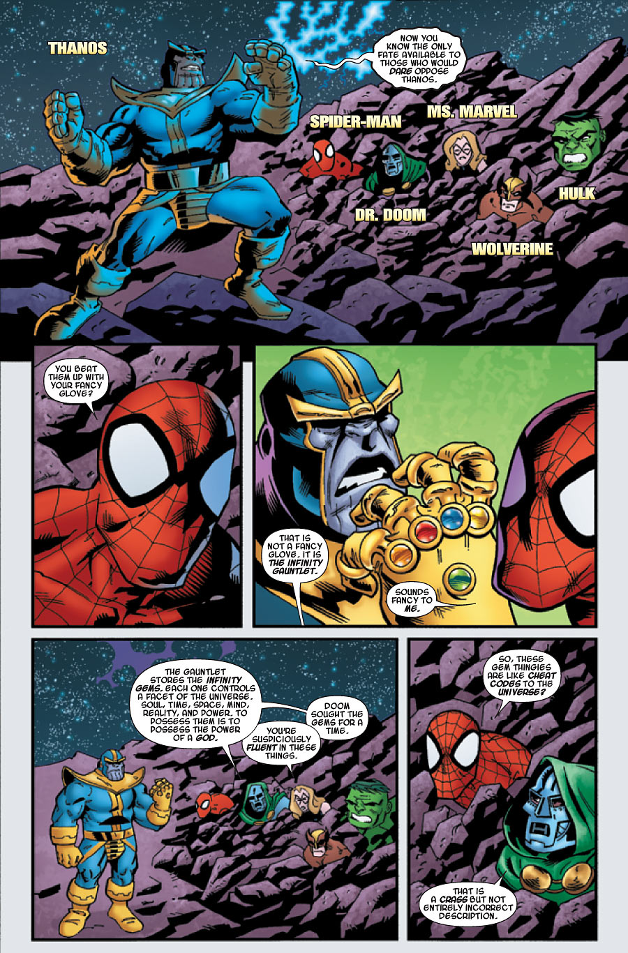 .: HQ Preview-"Avengers & The Infinity Gauntlet #4"