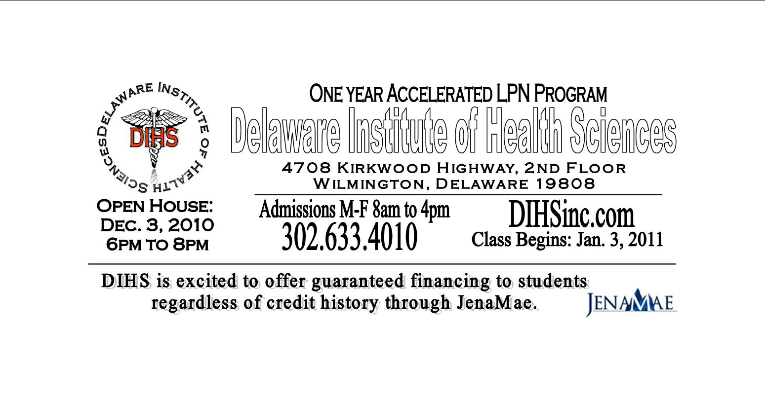 DELAWARE INSTITUTE OF HEALTH SCIENCES