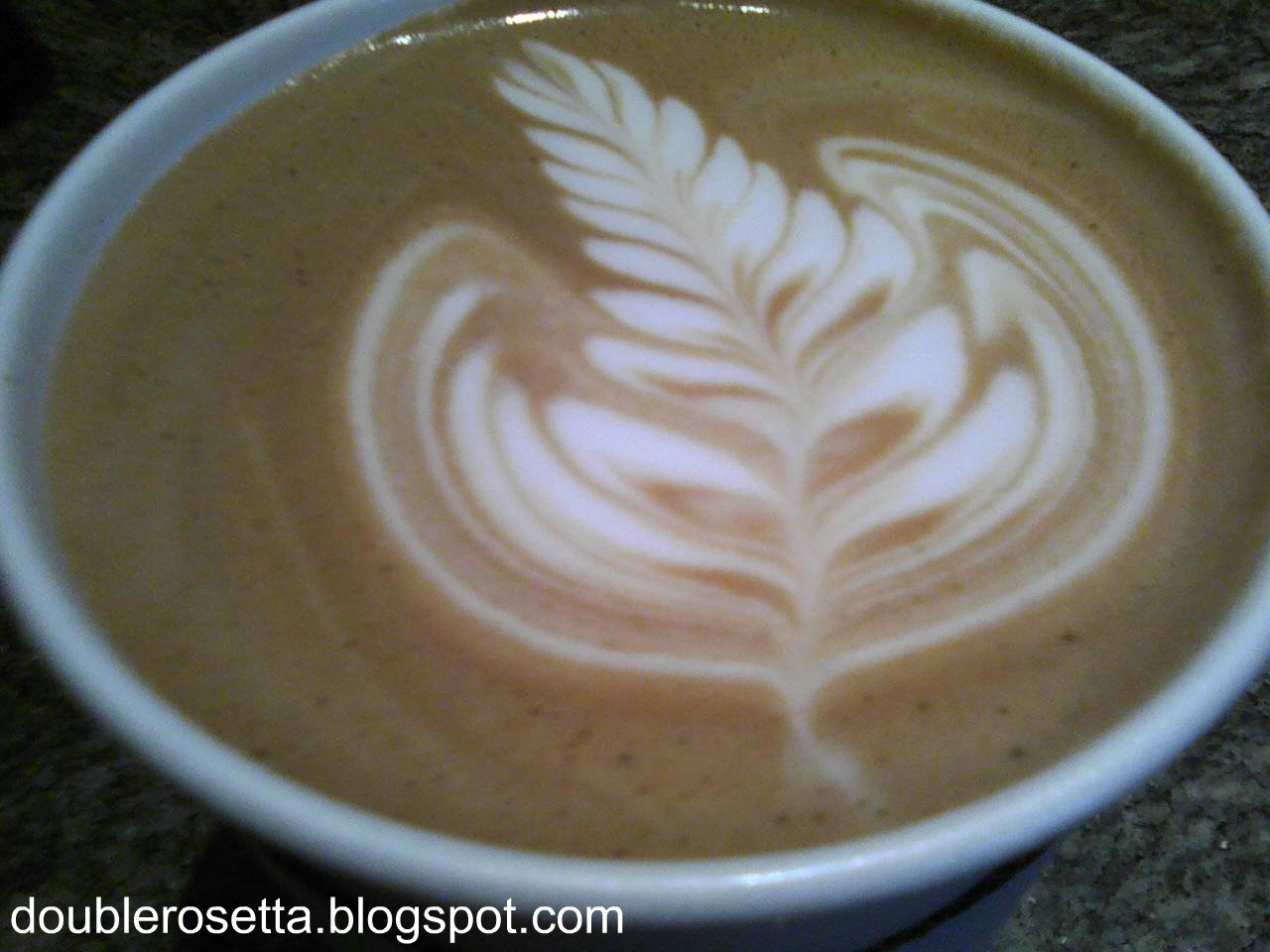 Double Rosetta (A Latte Art Blog): What's a Double Rosetta?