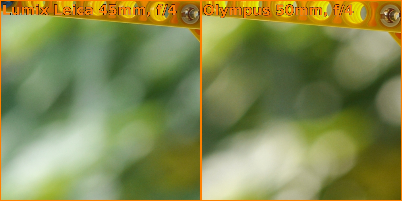 Micro 4/3rds Photography: Bokeh comparison, ZD50 and PL45
