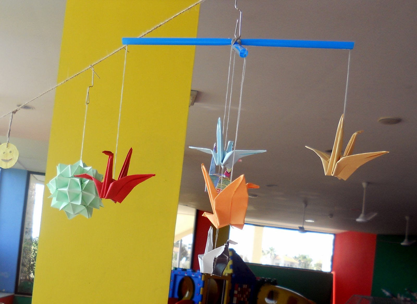 Pleasure in creation: Paper wind chime