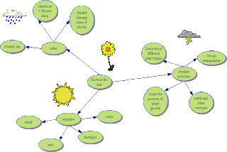 Flowers for sale: Updated concept map