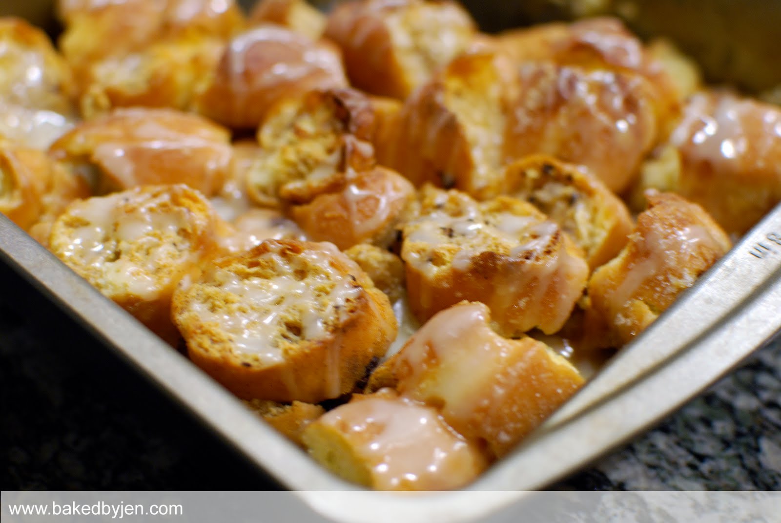 Baked by Jen: Donut Bread Pudding