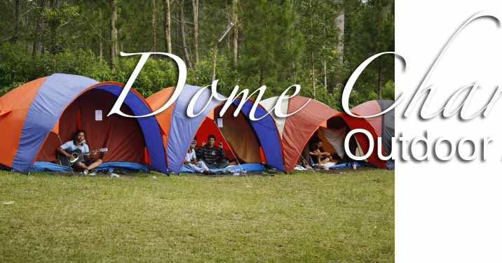Outbound Jungle Accomodation at Cikole Lembang : Dome Charlie Tent ...