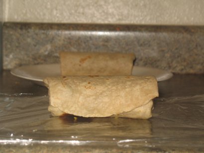 Making a closed wrap