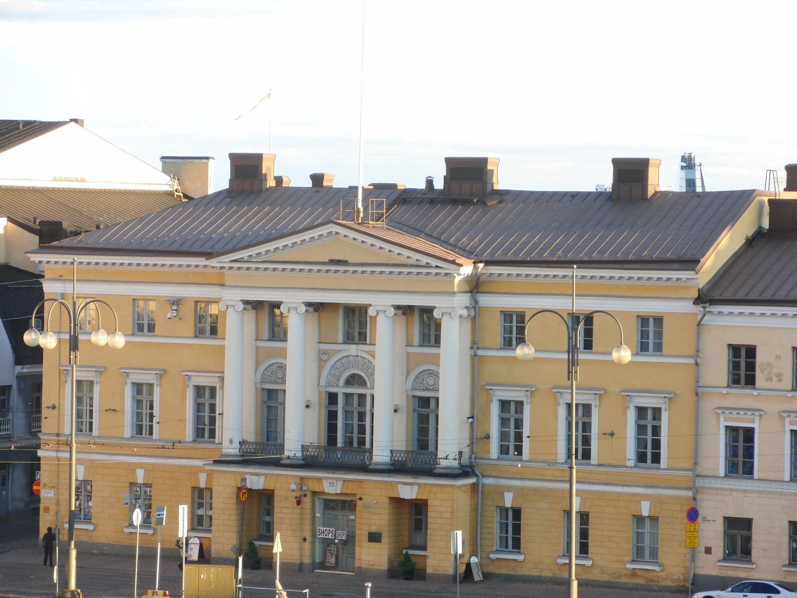 Erasmus in Helsinki: Gebäude in der Innenstadt