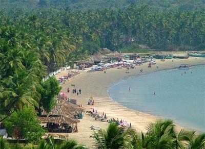 The end bad day: landscape in indian - The heritage - Goa