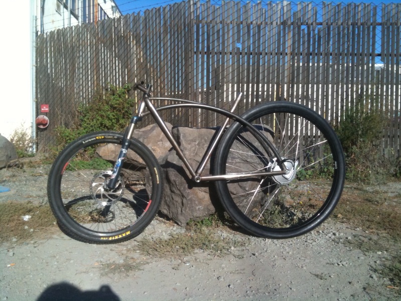 Monkey Likes Shiny: Coker Big One Cargo bike project