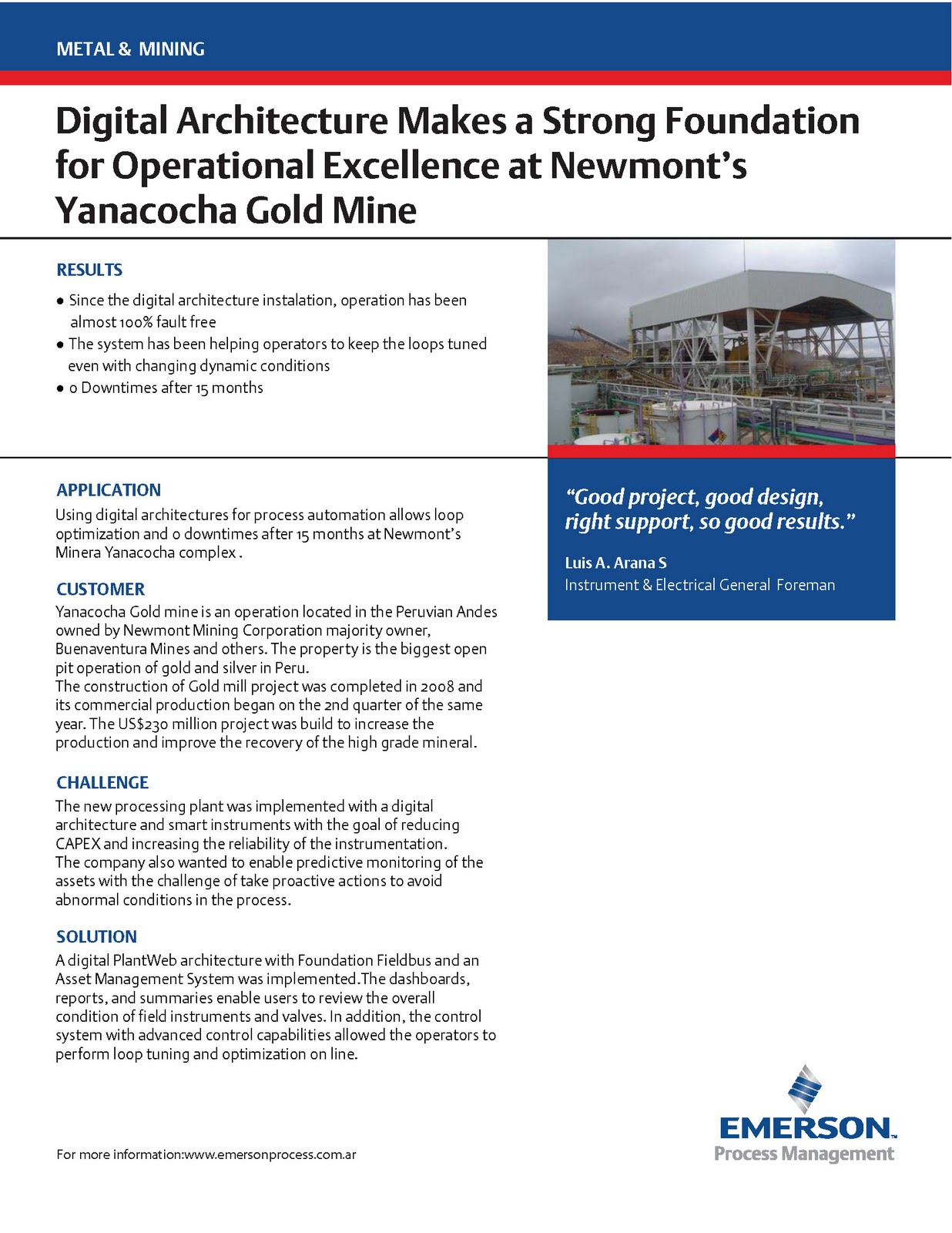 Válvulas, Accesorios y Maquinarias S.A.C.-VAMSAC: Digital Architecture ...