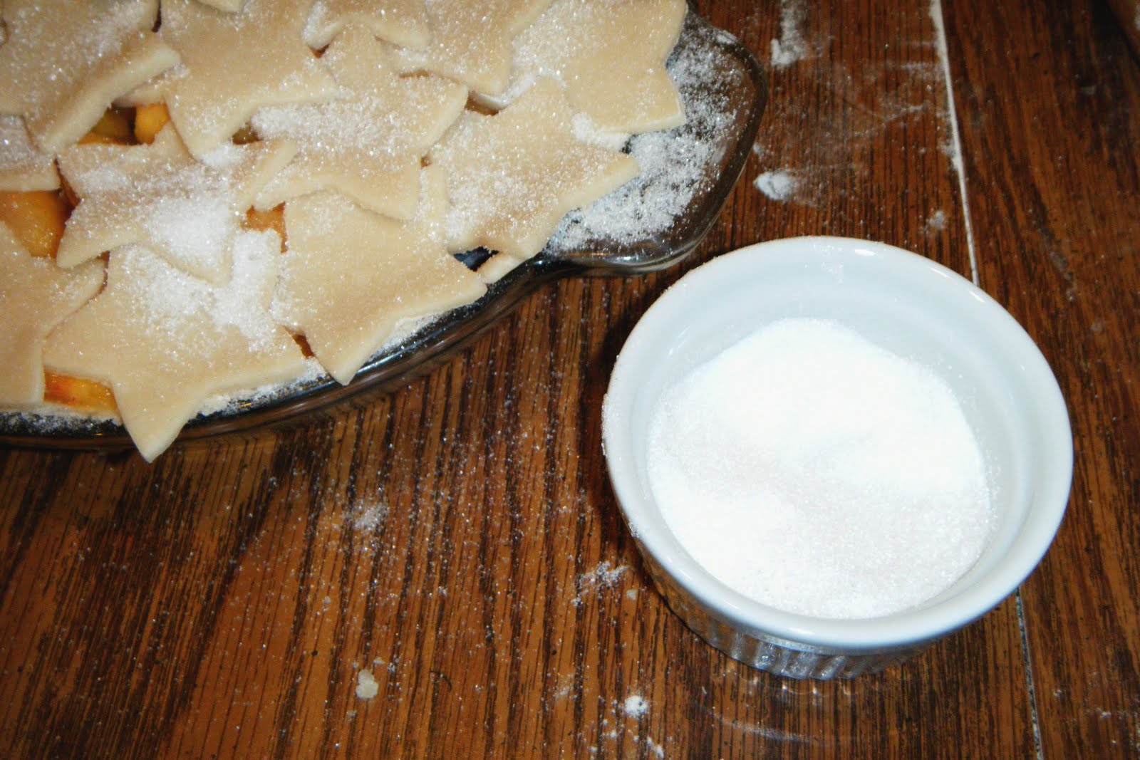 What About Pie: Peach Blueberry Pie, Oh My