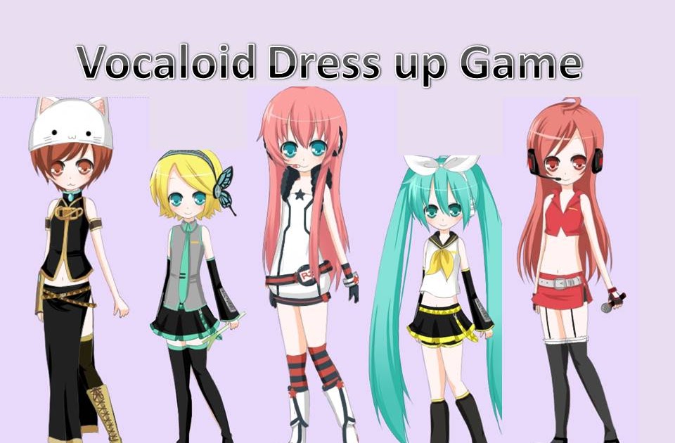 Fala desconexa: Vocaloid Dress up Game
