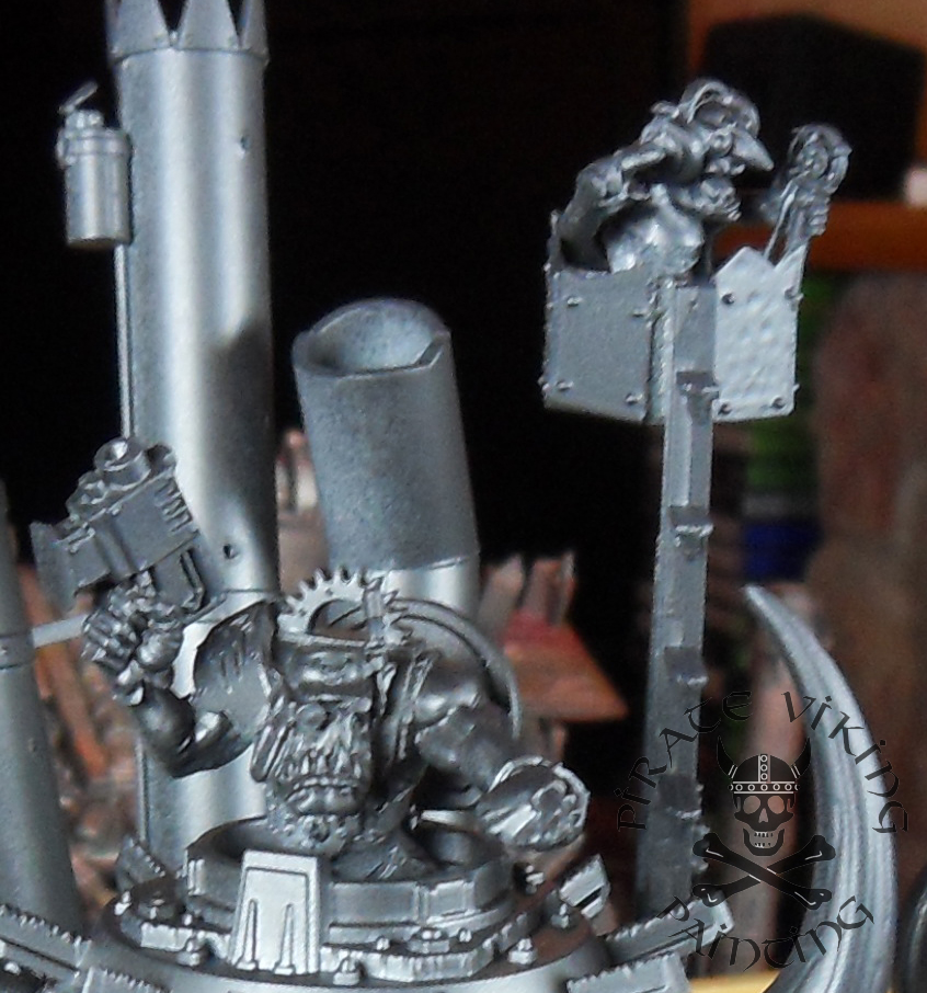 Pirate Viking Painting: On the Workbench: Ork Stompa - Rust Spotlight