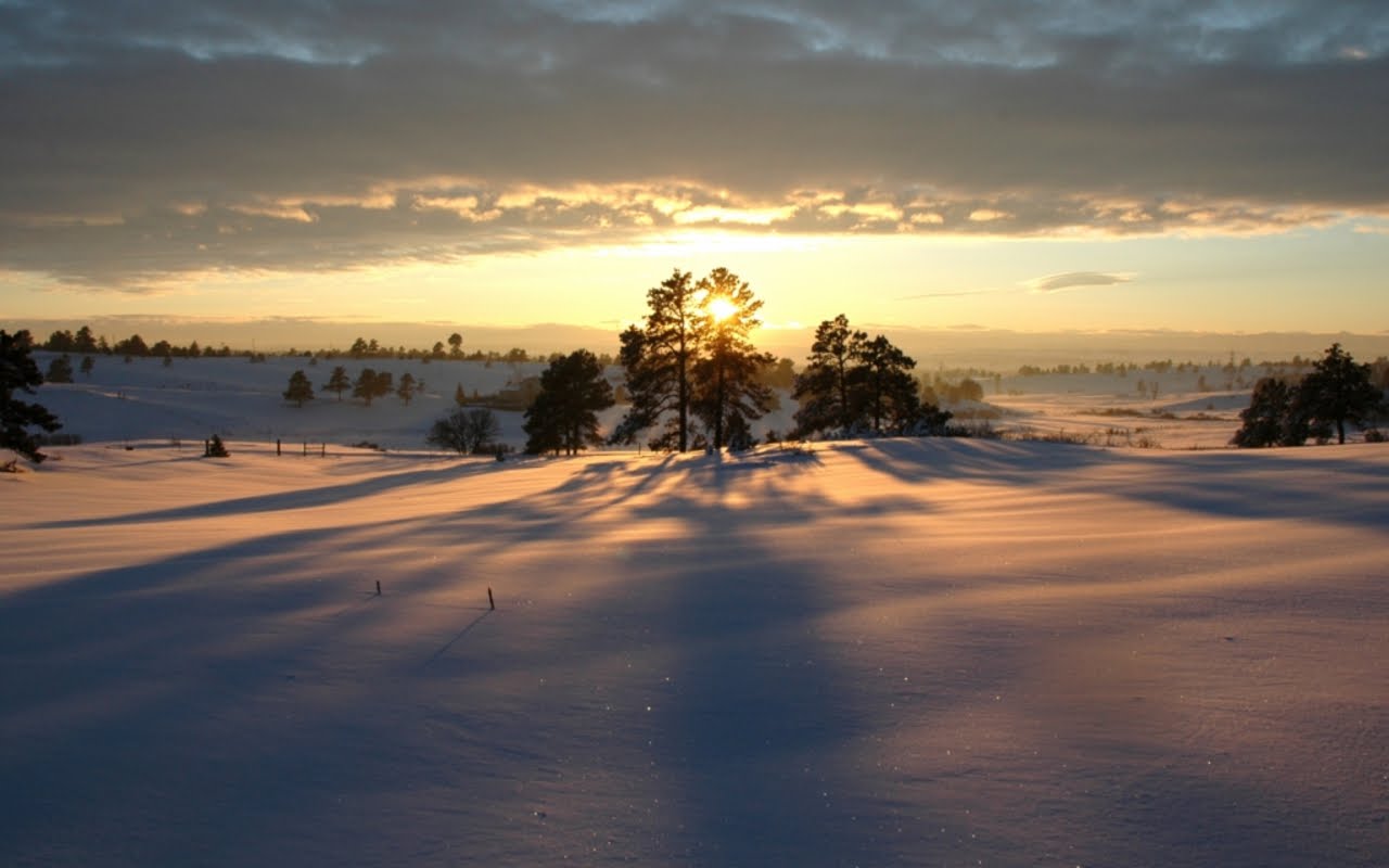 Peisaje de Iarna - Soare de Iarna | Poze Super Misto