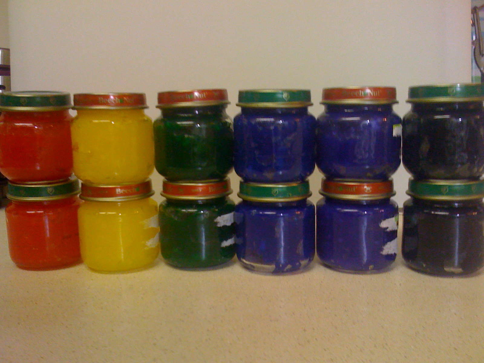bipolar baking: Reuse and Repurpose: Baby Food Jars
