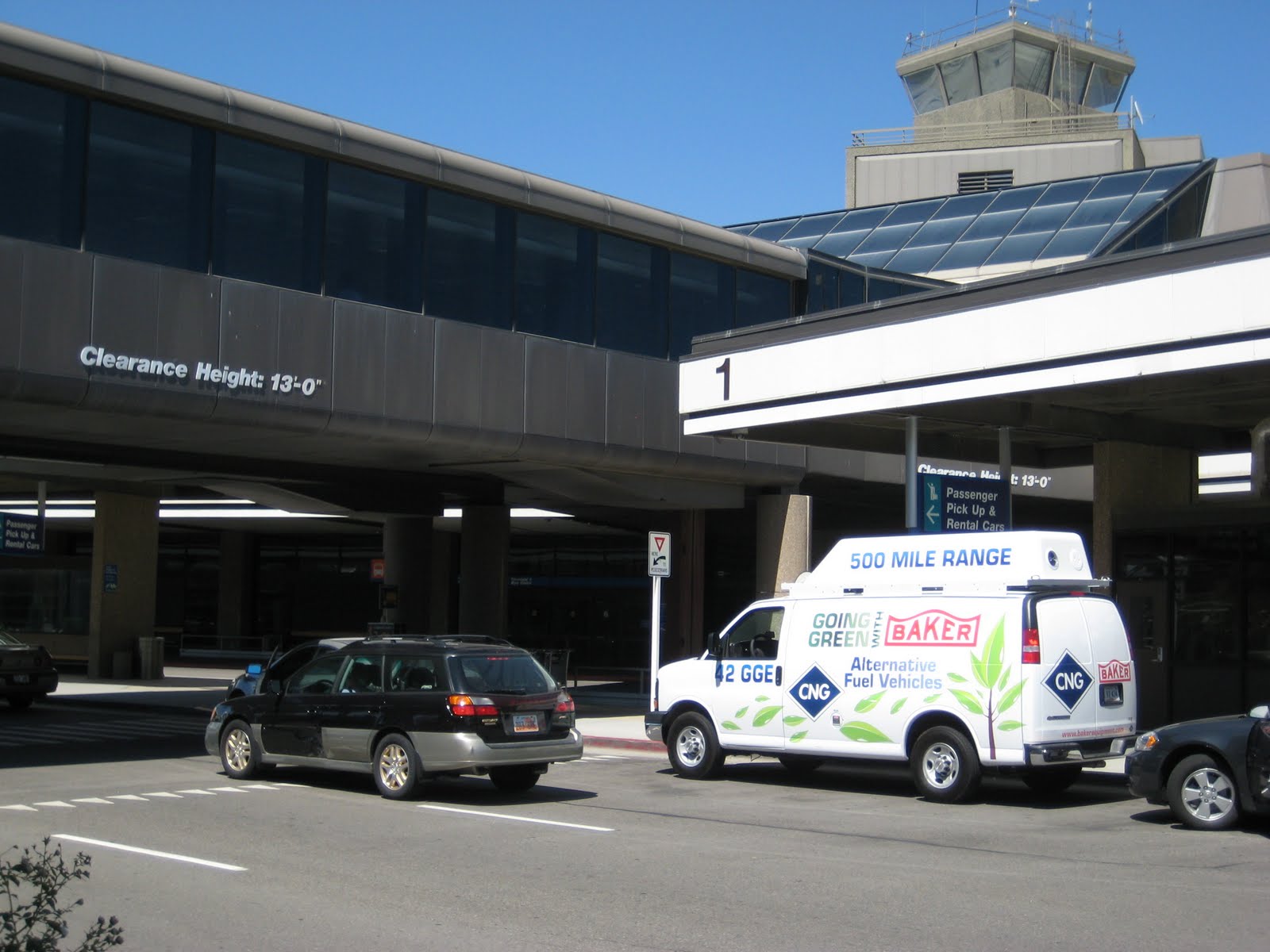 Baker X-Country CNG Van Demonstration: Baker CNG Van Fits in at Salt ...