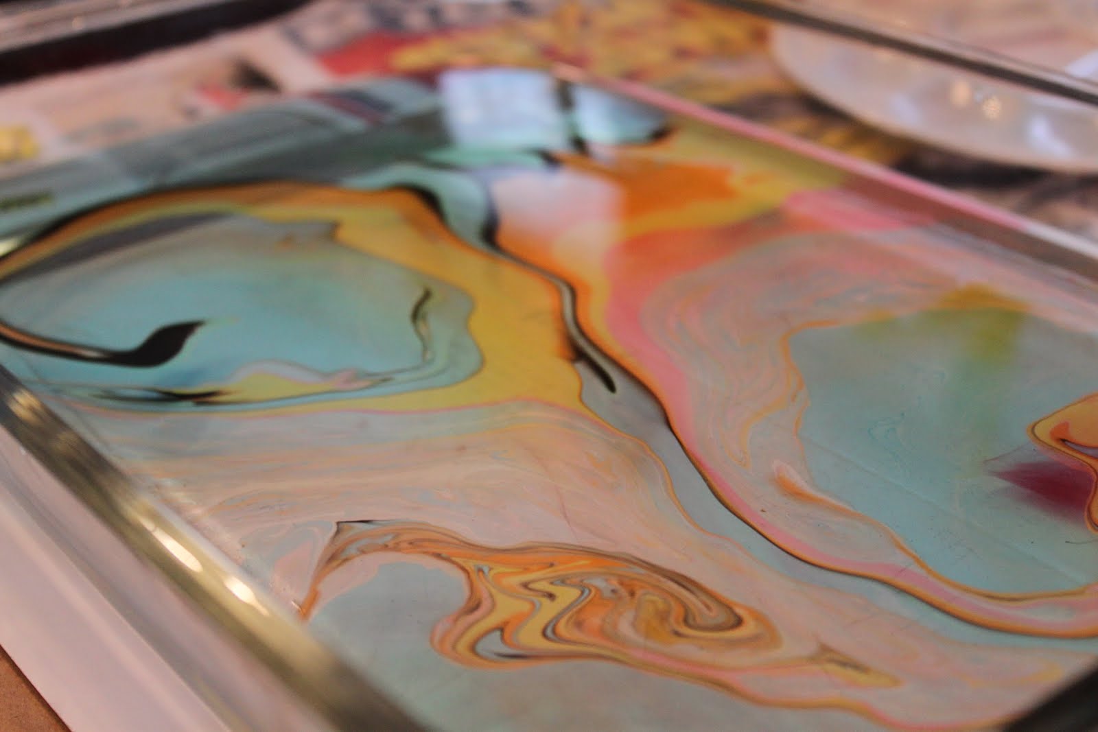 Erin's Art Class: Suminagashi