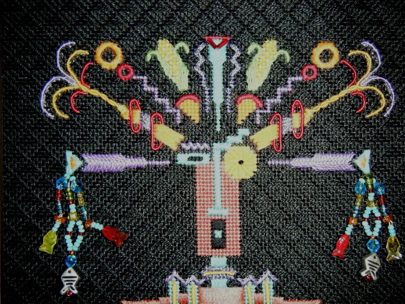 Tapestry Fair Needlepoint News: A Different Twist With DMC Memory Thread