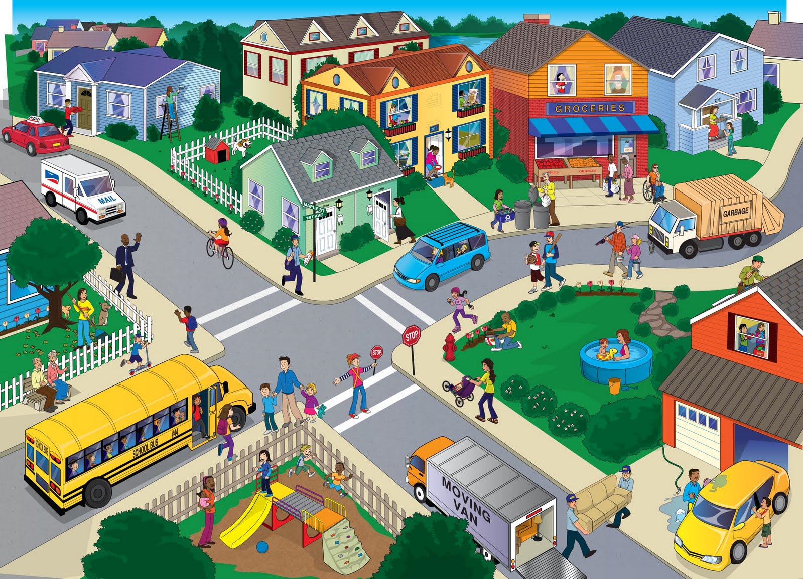 James Elston Illustration blog: "Our Families" JA poster