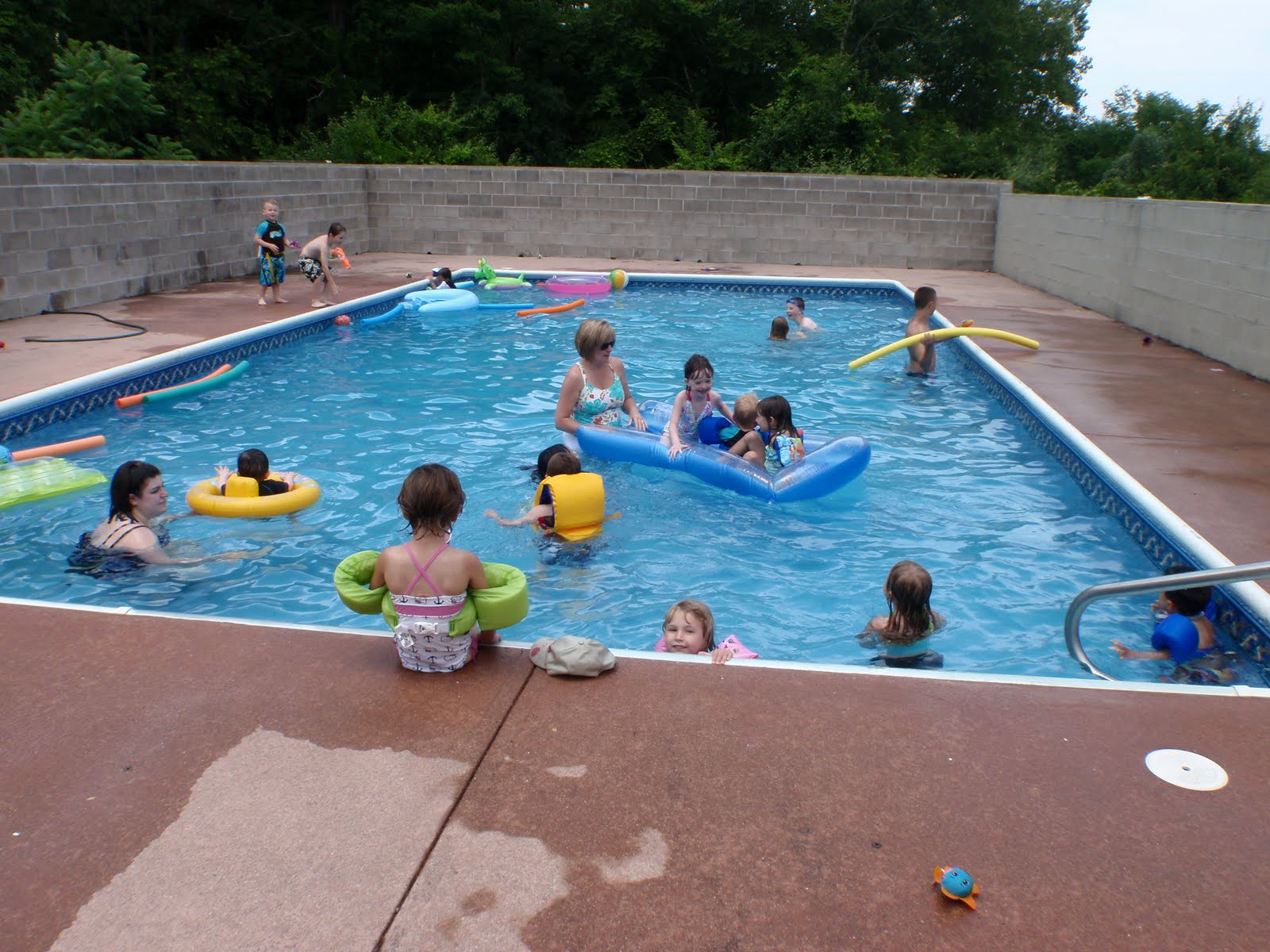 Here we go: Annual pool party