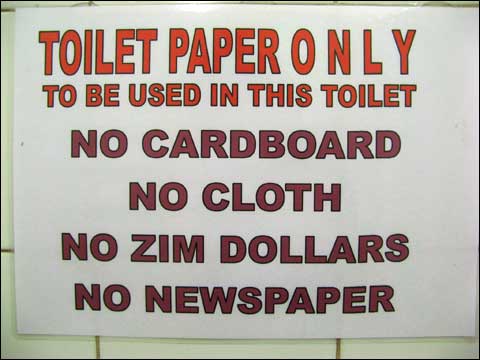 25 Funny Toilet Notices [pics] ~ Curious? Read