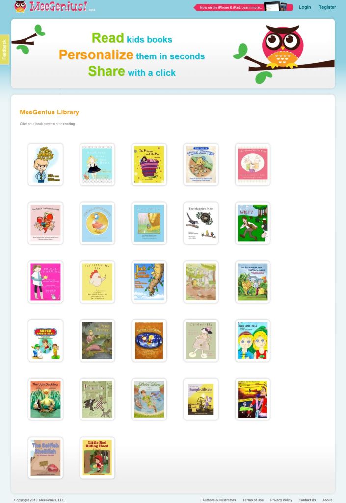 ZarcoEnglish - Tool of the day: MeeGenius