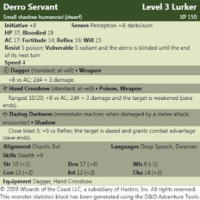 Thieves' Cant: Derro