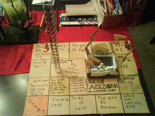 BitchyCraft: Kid's Board Game Project-Percy Jackson Board Game