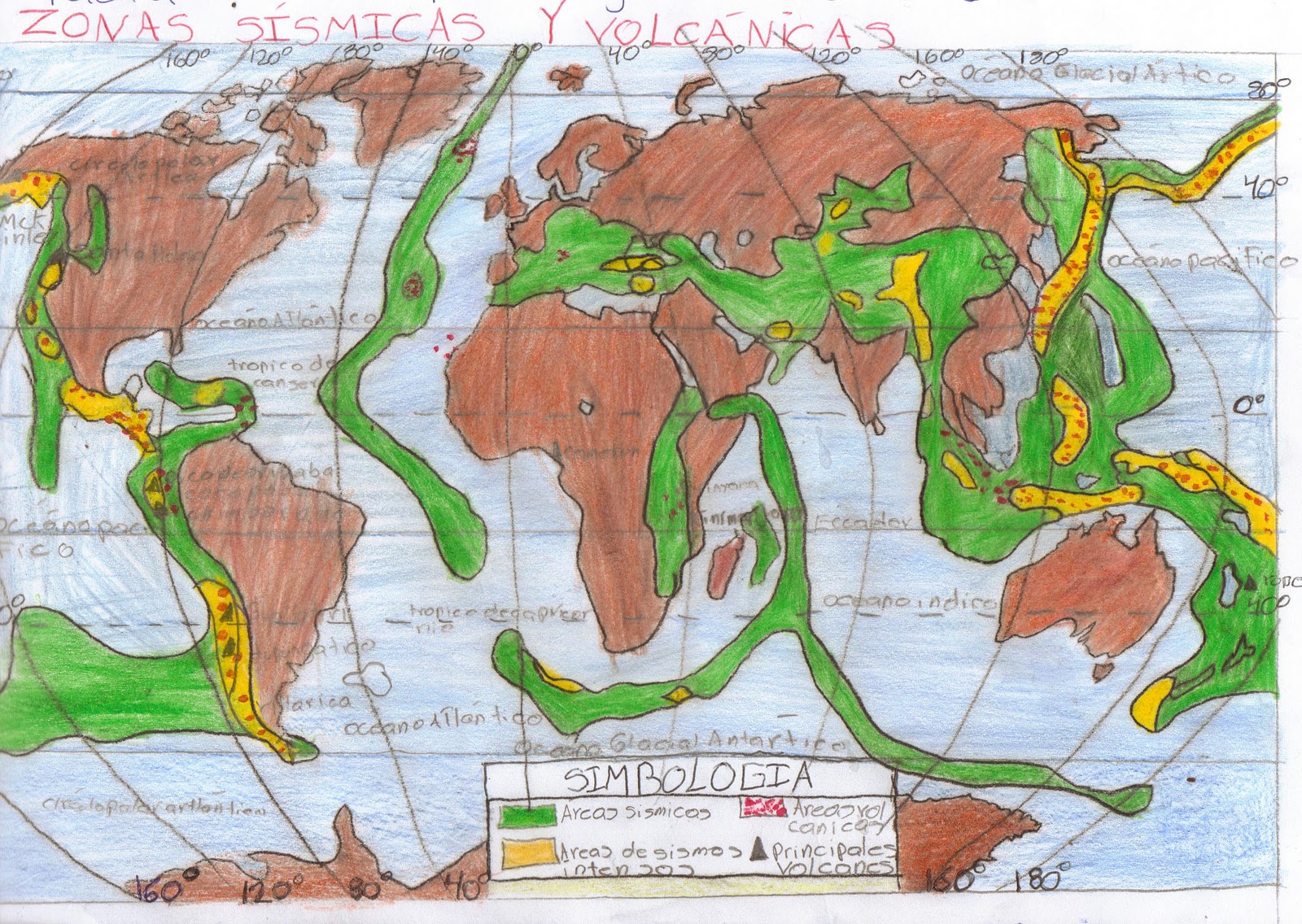 NUESTRO MUNDO: Mapas elaborados por los alumnos del grupo. En ellos ...
