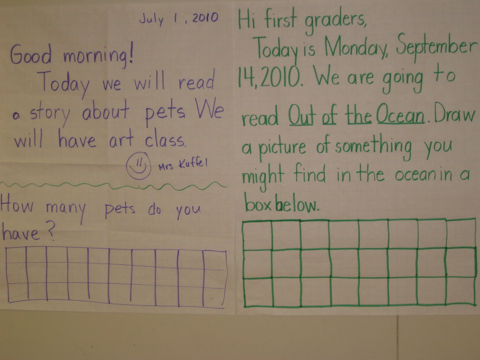 Responsive Classroom In Practice Morning Message Ideas responsive-classroom-in-practice-morning-message-ideas