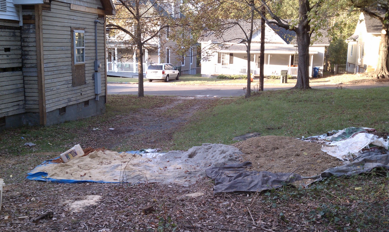 COB & ON: Cobbing the shed