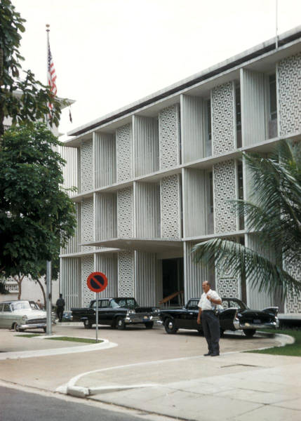 Kinshasa Then and Now: Leopoldville 1958 - New American Consulate Opens