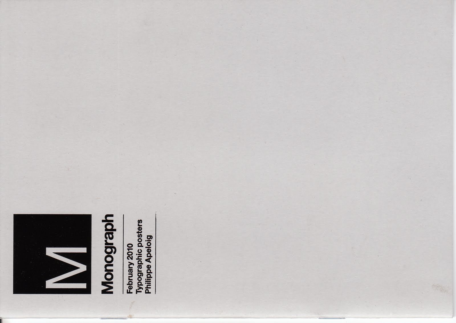 DESIGN CONTEXT: Monograph - Posters