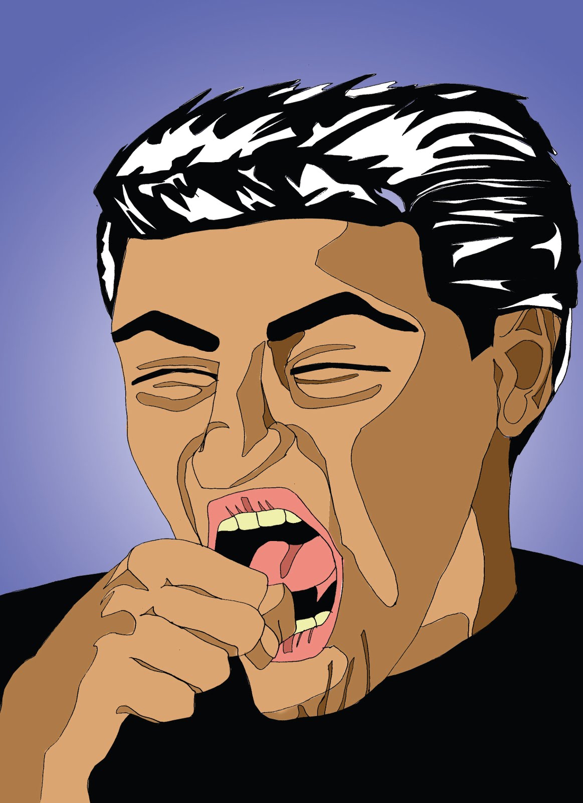 James Mathurin Art: 'Yawn' comic