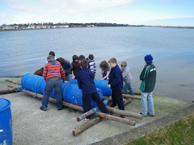 5th Port Dollymount Sea Scouts: Raft Building