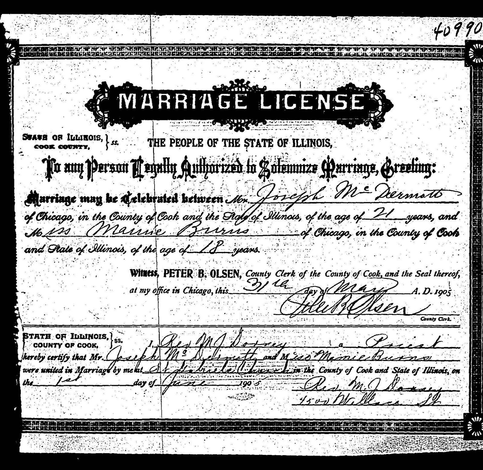 The McDermott Family Line: May 2010