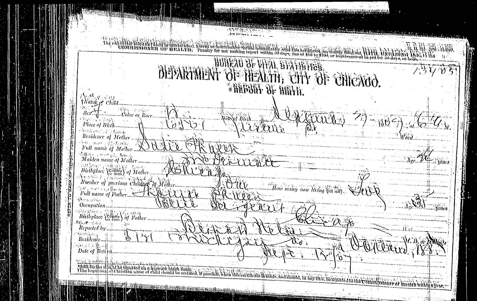 The McDermott Family Line: 2010