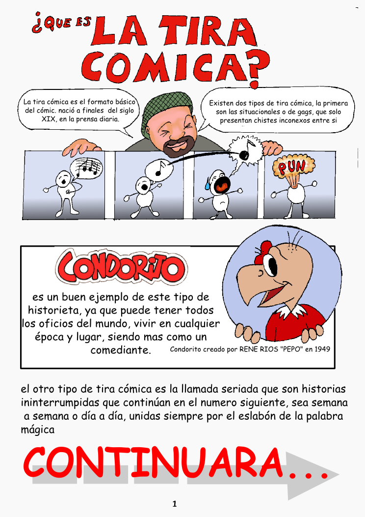 escuincle7: ¿QUE ES LA TIRA COMICA?