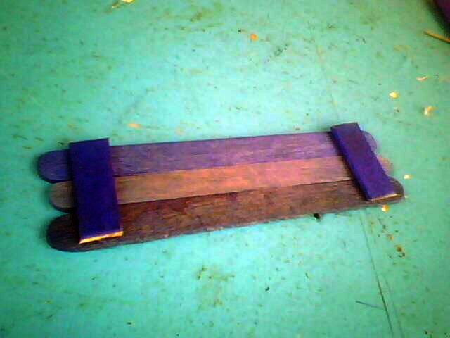 OUR LITTLE CORNERS: Popsicle Stick Toy Train