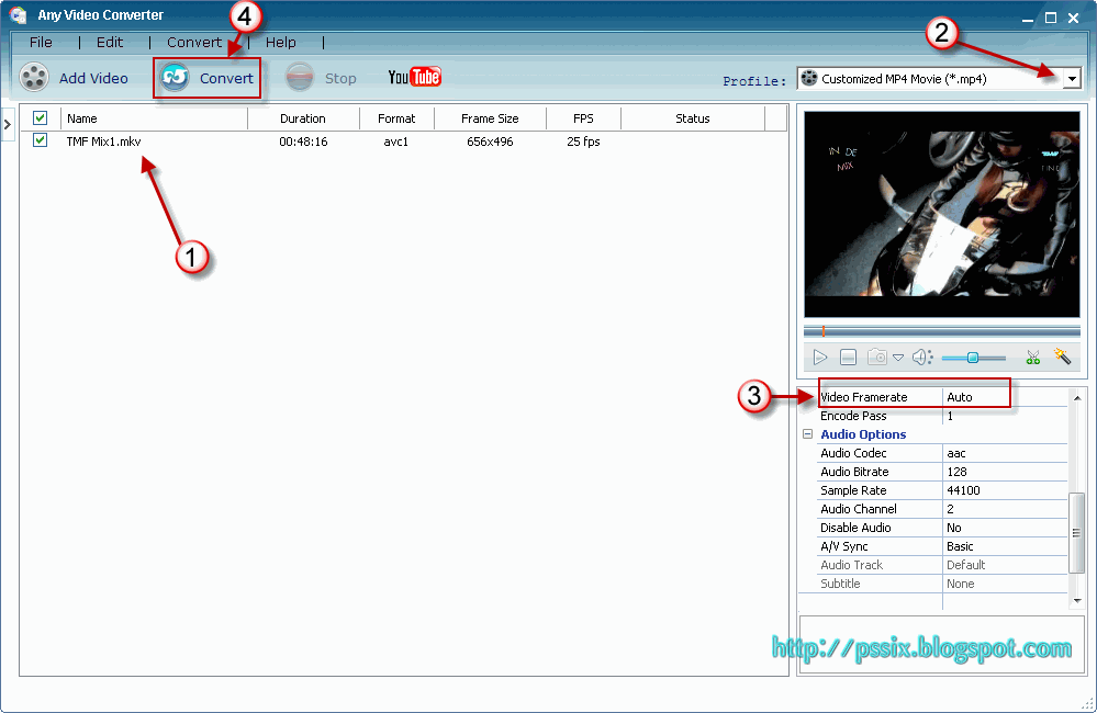 วิธีแปลงไฟล์วิดีโอด้วยโปรแกรม Any Video Converter - PSsix ที่ใดมีปัญหา ...