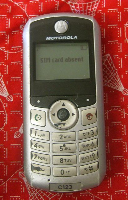 MOTOROLA: Motorola C123