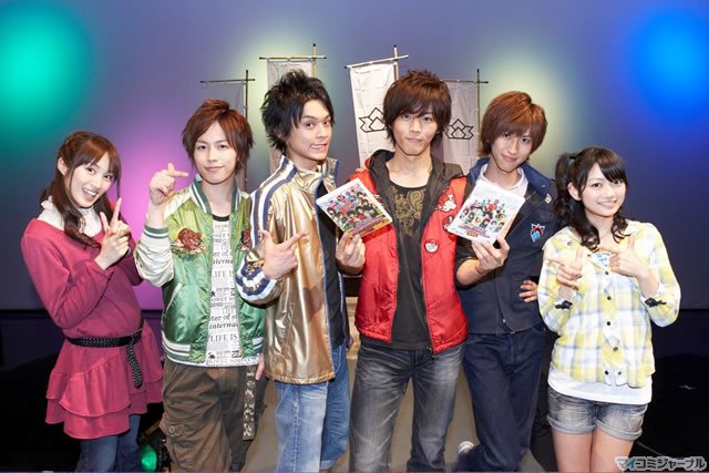 Some Shinkenger Cast Fun Pictures